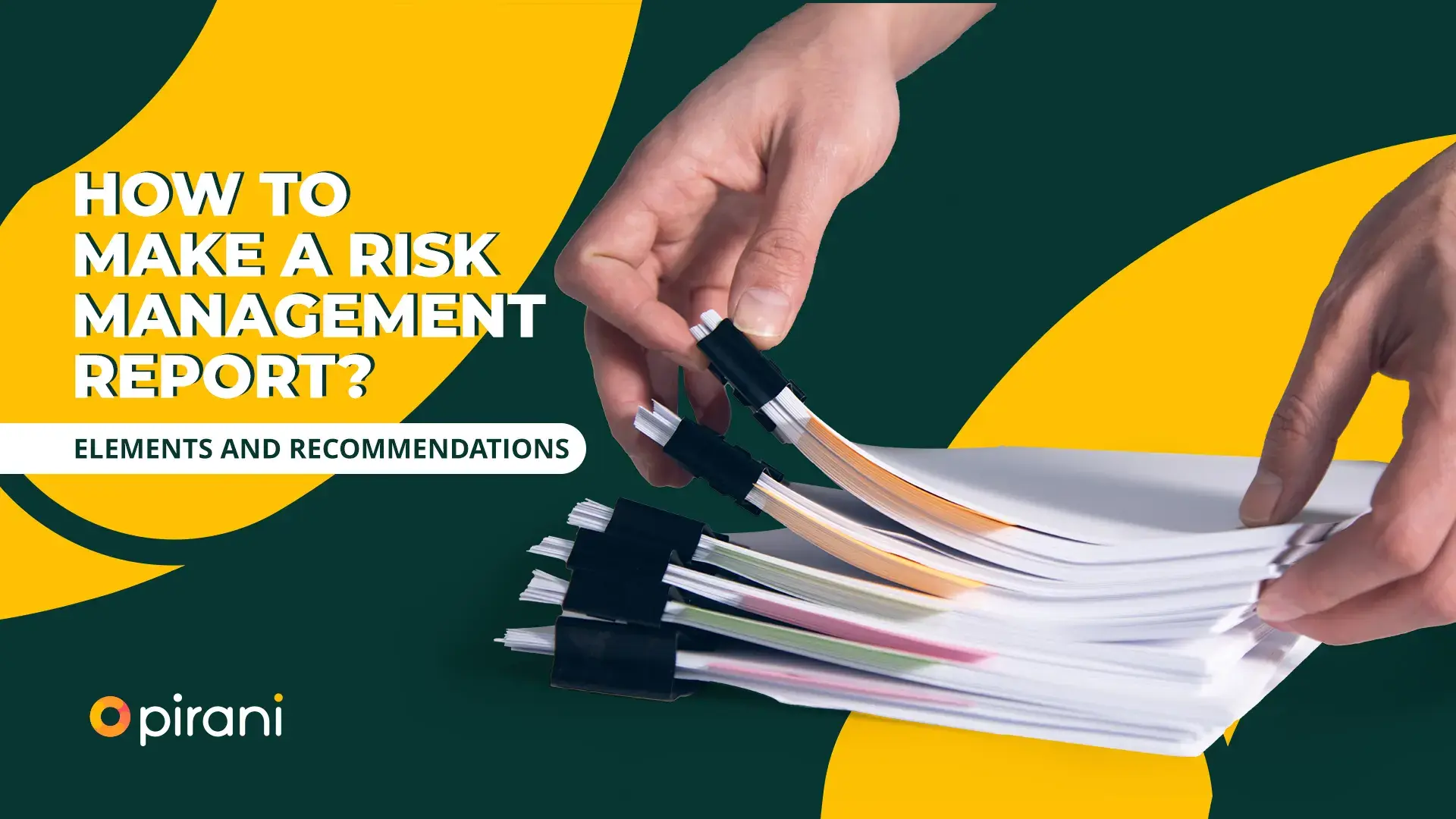 How to make a risk management report?